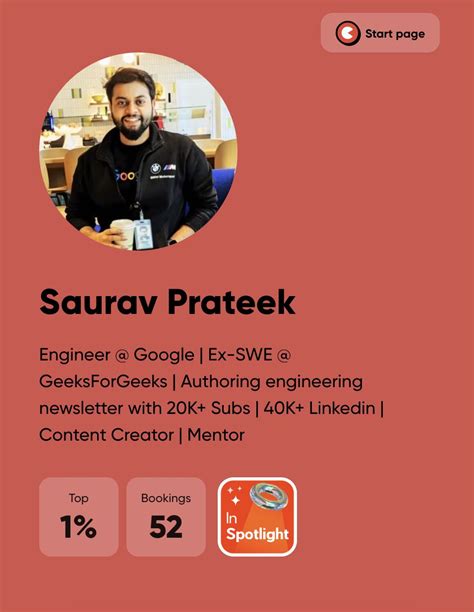 Saurav Prateek On Linkedin Topmate Softwareengineering Tech
