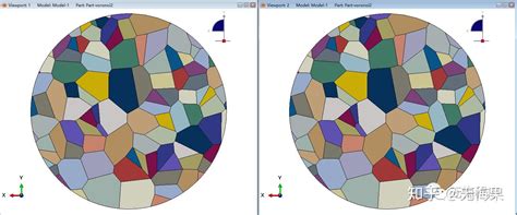 Python脚本实现abaqus前处理2d多晶粒建模附完整源码 Voronoi多边形的生成 知乎