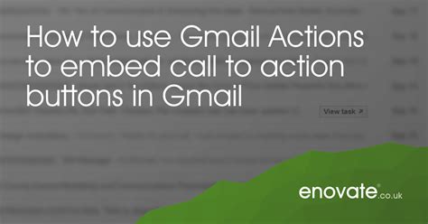 Gmail Actions Blog Enovate
