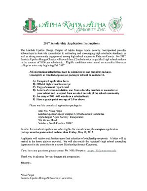 Fillable Online The Lambda Upsilon Omega Chapter Of Alpha Kappa Alpha Sorority Incorporated