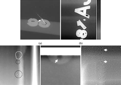 Weld Radiography Data Features A Non Defective Crack Like Anomaly Download Scientific