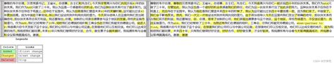 使用difflib实现文件差异比较用html显示 difflibdiff csdn博客