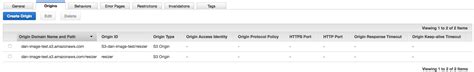 Amazon Web Services When Requested Object From CF Origin Doesn T