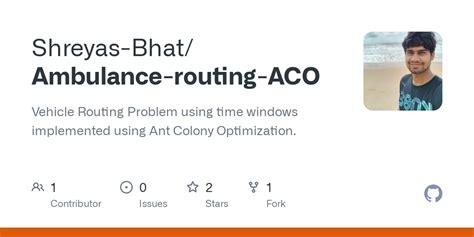 Github Shreyas Bhatambulance Routing Aco Vehicle Routing Problem Using Time Windows