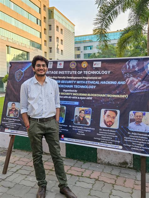 blockchain workshop event soumyadip chowdhury