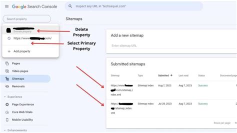 How To Delete Duplicate Properties From Search Console Techsequel