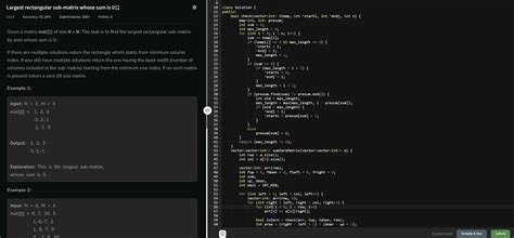 How To Find The Maximum Size Submatrix With Zero Bishal Das Posted On The Topic Linkedin