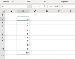 SEQUENCE Function XL N CAD