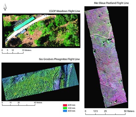 Ultra High Spatial Resolution Geocorrected Hyperspectral Images 288