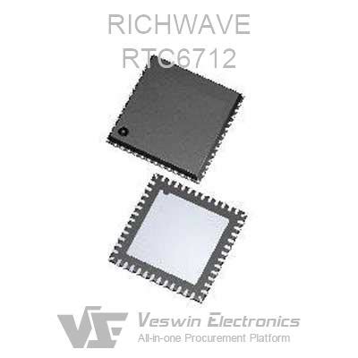 RTC6712 RICHWAVE Other Components - Veswin Electronics
