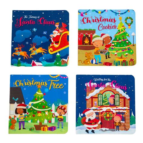 Wholesale Christmas Board Books 4 Assorted Titles Dollardays