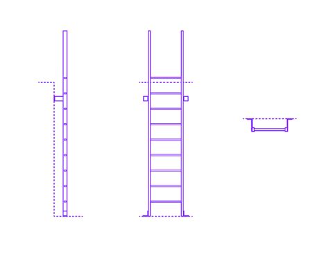 Access Ladder Dropdown Dimensions And Drawings