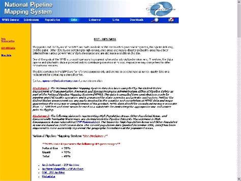 The National Pipeline Mapping System Identifying Pipeline Segments