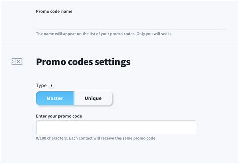 How To Create Promo Codes