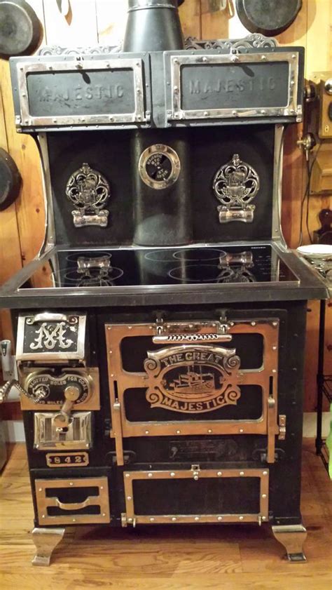 Retrofitted Early 1900s Great Majestic Cook Stove