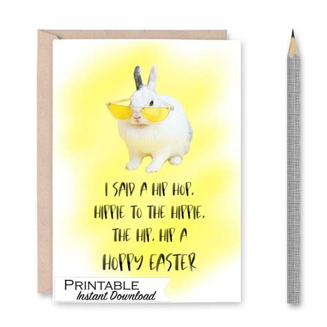 Funny Easter Card Etsy