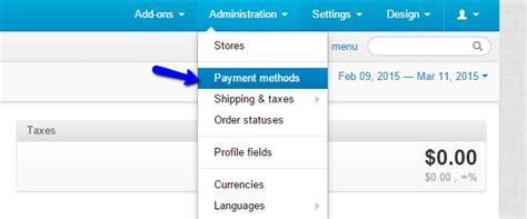 cs cart tutorial payment methods in cs cart fastcomet