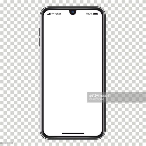 Vector Realistic Mobile Phone High Res Vector Graphic Getty Images