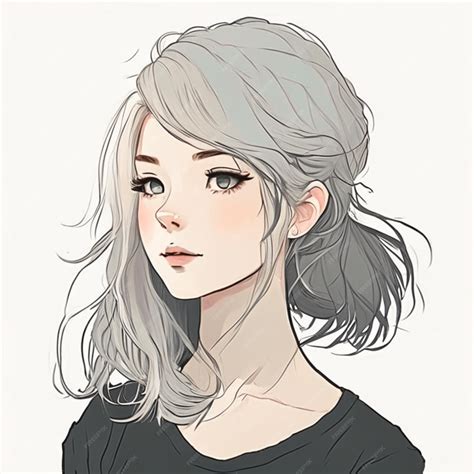 Premium Ai Image Teenage Girl Cute Girl Drawing