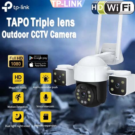 Three Lens Cctv Camera Topa Buy 1 Take 1 Three Screen Wifi Outdoor Auto