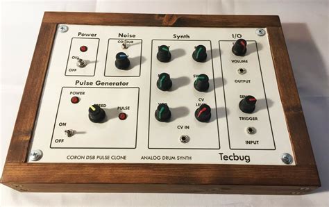 MATRIXSYNTH Tecbug Coron DS Clone Analog Drum Synth