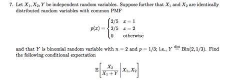 solved let x 1 x 2 y be independent random variables