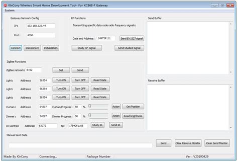 Program Code Control Zigbee Device By Kc868 F Smart Home Automation
