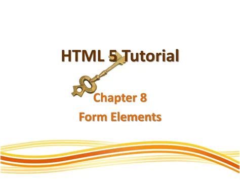 Ppt Html 5 Tutorial Powerpoint Presentation Free Download Id9510660