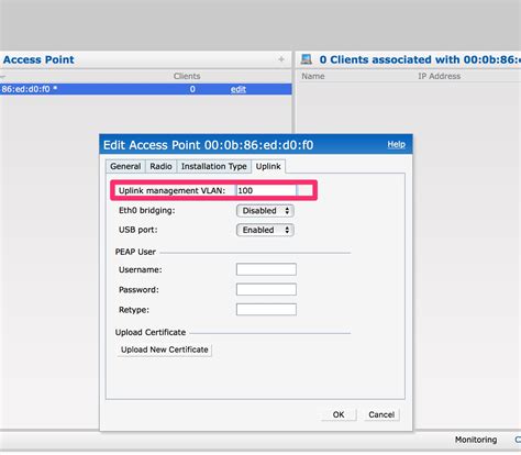 Change The Management VLAN For Aruba Instant Flomain Networking