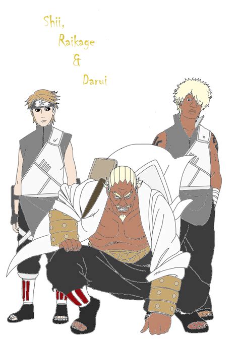 Raikage And His Escorts By Adekun On Deviantart