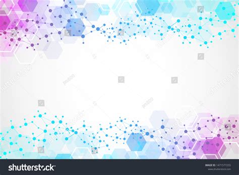 Science Network Pattern Connecting Lines Dots Stock Vector Royalty Free 1471577255 Shutterstock