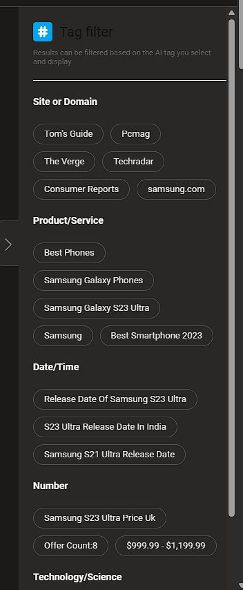 Anyone Know How To Disable This Annoying Tag Filter That Keeps Popping Out After Every Search