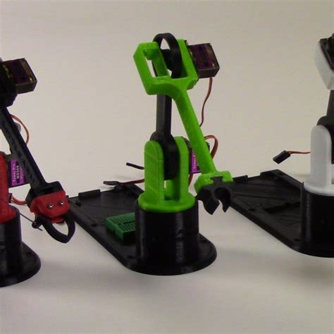 littlearm 3d printed arduino robot arm