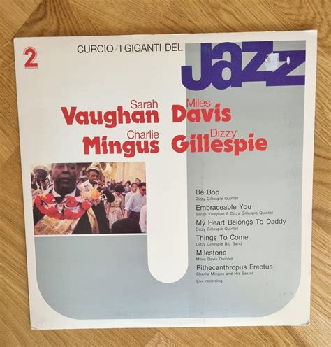I Giganti Del Jazz Miles Davis Sara Vaughn Köp På Tradera