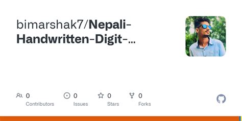 GitHub Bimarshak Nepali Handwritten Digit Classification