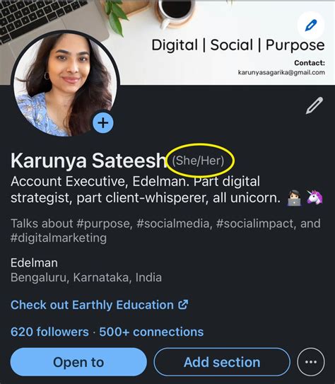 Karunya Sateesh On Linkedin Pronouns Culture Beauty Gender Society Pronounsmatter