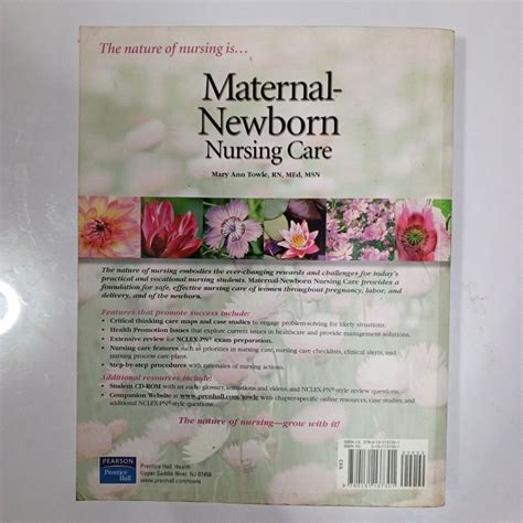 Maternal Newborn Nursing Care Towle Hobbies And Toys Books