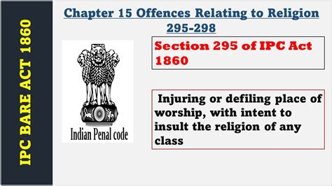 Section 295 Of Ipc