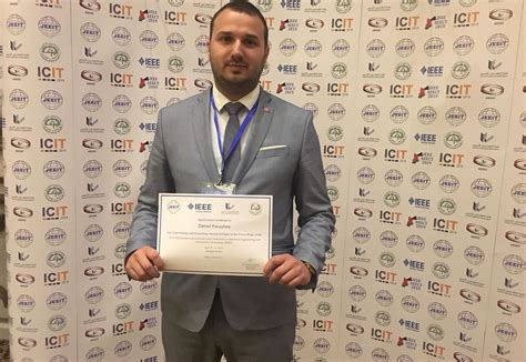 УНСС Докторант от УНСС с отличие за най добър доклад в Йордания