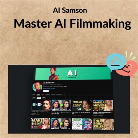 Ai Samson Master Ai Filmmaking Coursesbetter