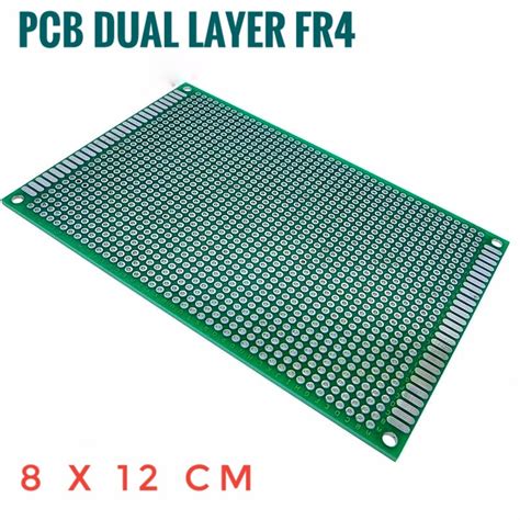 Jual Pcb Dot Matrix Double Layer Hole 8x12 Cm Fr4 Protoboard Lubang 2 54mm Shopee Indonesia