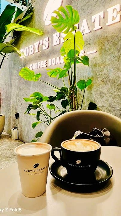 📍tobys Estate Coffee Roasters Dubai Hills Mall ☕️🇦🇪 Goodmorning