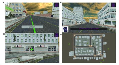Spatial Navigation Tests A Example Scene In The Encoding Download Scientific Diagram