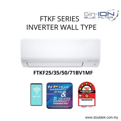 Daikin Air Cond Ftkf50b Rkf50a 3wmy Lf 20hp R32 Inverter Daikin Air Cond Home Air Cond Brands