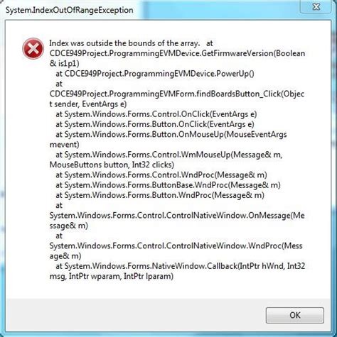 CLOCKPRO CRASHES WITH CDCE CONNECTED TO USB PROGRAMMING EVM Clock Timing Forum Clock