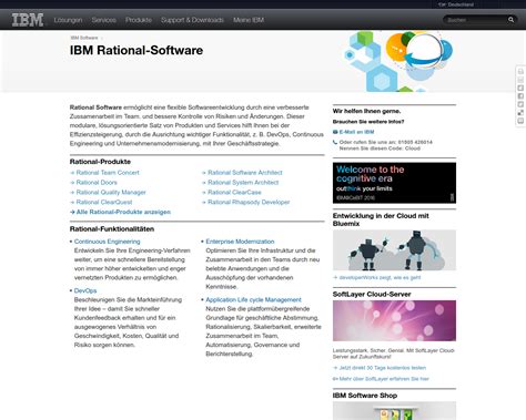 IBM Rational Funktionen Vorteile Preise Vergleich SuitApp