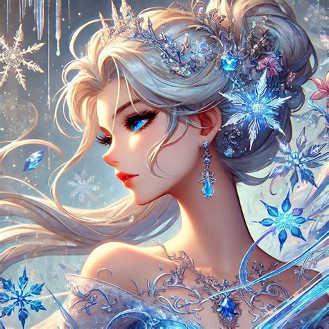 Frozen Majesty Ai Captures Animeelsas Power And Grace 🌨️👑