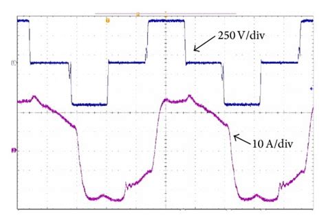 Primary Voltage And Current Waveforms In Soft Switching Mode