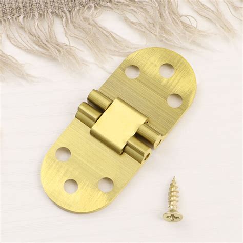 Brass Hinges Connectors With Screws For Table Fold Vicedeal