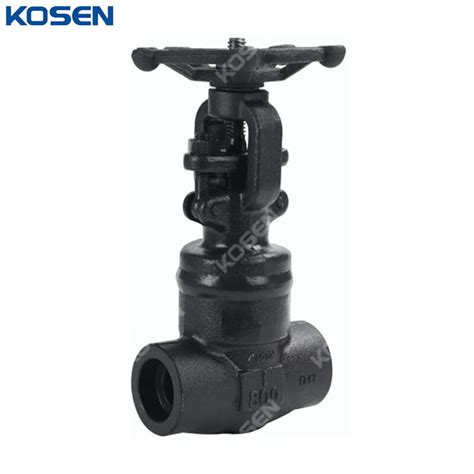 Astm A105n Psb Gate Valve Api 602 1 In Cl2500 Socket Weld Kosen